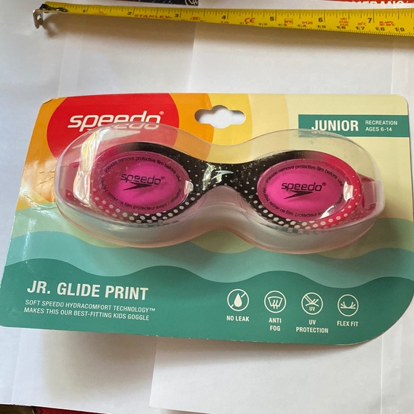 Speedo | Accessories | Speedo Jrglide Print Dots Glasses Swimming Pool ...